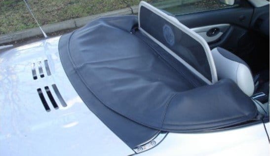 Demi tonneau MGF / MGTF (noir) - MG Parts Benelux